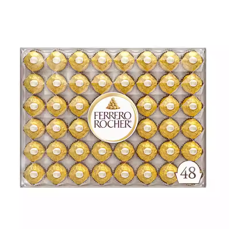 Ferrero Rocher Hazelnut Wafer Chocolate Box 48 pieces – aei three